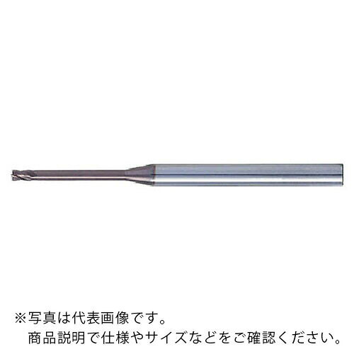 特長：オリジナルの深リブ用エンドミルに、無限コーティングを採用しました。狭くて深い加工に適した首逃げタイプです。用途：被削材:炭素鋼、合金鋼、ステンレス鋼、調質鋼、焼入れ鋼（〜55HRC)、銅。金型及び部品の切削加工。仕様：切削径DC(mm...