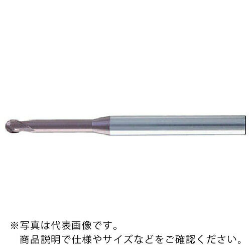 特長：狭くて深い加工に適した首逃げタイプです。低速から高速まで深彫り精密3次元加工に対応します。用途：被削材:炭素鋼、合金鋼、ステンレス鋼、調質鋼、焼入れ鋼(〜55HRC)。金型および部品の切削加工。仕様：ボール半径RE(mm)：0.1最大...