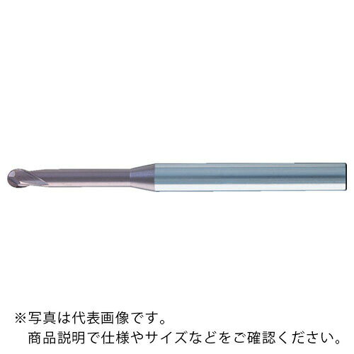 特長：狭くて深い加工に適した首逃げタイプです。低速から高速まで深彫り精密3次元加工に対応します。用途：被削材:炭素鋼、合金鋼、ステンレス鋼、調質鋼、焼入れ鋼(〜55HRC)。金型および部品の切削加工。仕様：ボール半径RE(mm)：0.30最...