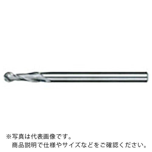 特長：3倍刃長・5倍刃長・10倍刃長・超ロングネック・同径タイプなど加工形状に合わせて選択可能です。アルミ・銅などの非鉄にも最適です。用途：被削材:樹脂、アルミ合金、銅合金。金型および部品の切削加工。仕様：ボール半径RE(mm)：0.75最...