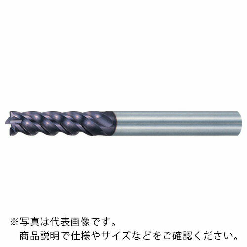 特長：切りくず排出性抜群で高能率です。用途：被削材：鋳鉄、炭素鋼、合金鋼、工具鋼・ダイス鋼、ステンレス鋼、焼き入れ鋼、プリハードン鋼、チタン合金、超耐熱合金。加工形状：側面 仕上区分：荒加工、中仕上げ加工、仕上げ加工仕様：刃径(mm)：6刃...