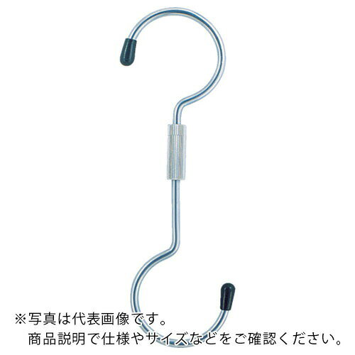 特長：上下が回るタイプのフックです。用途：パイプなどをクロスに取り付ける際に。仕様：使用荷重(kN)：0.05D(mm)：4.0L(mm)：560S(mm)：40材質／仕上：ステンレス(SUS304)回転部:真鍮　●代表画像について 商品に...