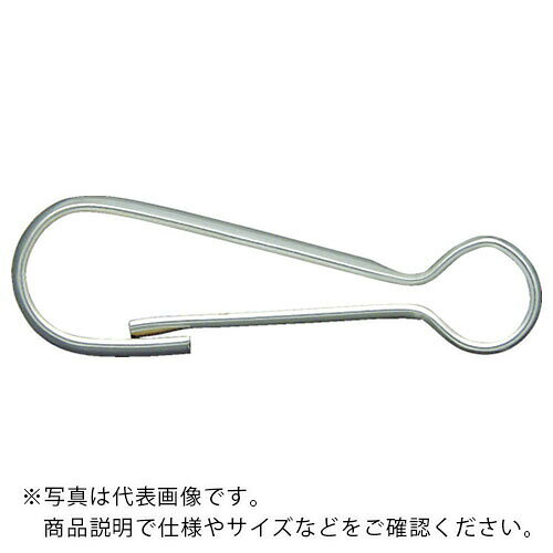 特長：板状のフックで容易に開閉出来ます。用途：チェーンの先端金具として。仕様：使用荷重(N)：9.8A(mm)：28C(mm)：6材質／仕上：スチール表面処理:ニッケルメッキ仕上げ　●代表画像について 商品によっては、代表画像を使用している...