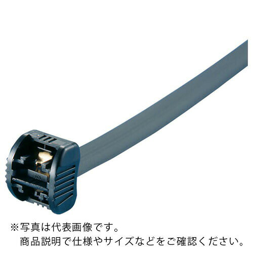 特長：太径・垂直幹線ケーブルのほう縛に便利です。アヤ目付で、作業性が向上しました。吸水性がほとんどなく、湿度による影響も受けません。ストラップはリール状のため、結束径を問わず、大口径の結束が可能です。用途：通信幹線ケーブル、電力ケーブルなど...
