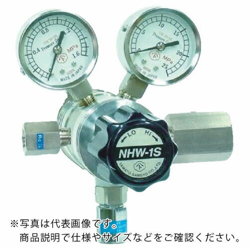 特長：圧力変動が非常に少なく、高純度ガスに最適です。フィン付で凍結防止機能付です。用途：温度降下ガス分析機用、研究用仕様：流体：炭酸ガス入口接続：W22-14(右)出口接続：Rc1/4標準流量：5L/min1次側使用圧力：2〜15MPa2次...
