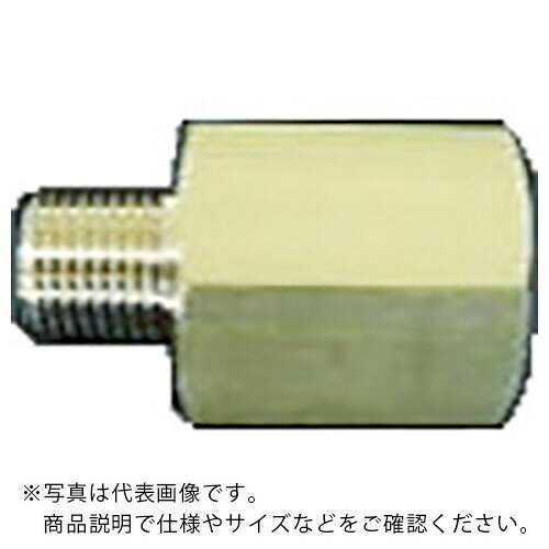 用途：高圧ガス配管用。仕様：使用流体：窒素・酸素・アルゴン・空気など接続サイズ：R3/8×G3/8設計温度(℃)：-10〜75用途：高圧ガス用継手適合流体：N2.O2.Ar、Air、CO2、He、H2ネジサイズA：R3/8ネジサイズB：G3...
