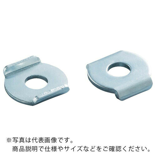 用途：トグルクランプ用部品仕様：品名：トグルクランプ用パーツ　座金(2枚1組)適合機種：TDBM41F、TDBM41S外径(mm)：31適合ねじ寸法(mm)：M10材質／仕上：一般構造用圧延鋼　●代表画像について 商品によっては、代表画像を...