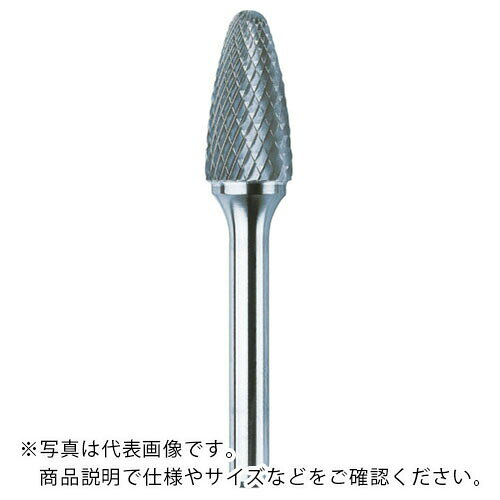 特長：切削からバリ取りまで、各種金属加工に幅広くご使用いただけます。切粉が小さく、高張力鋼に有効です。仕様：形状：ツクシ(ダブルcカット)刃径(mm)：12刃長(mm)：25軸径(mm)：6軸長(mm)：45全長(mm)：70最高使用回転数...