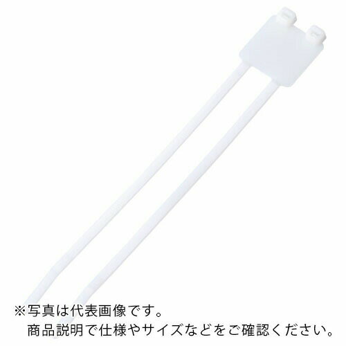 特長：ワイヤーやケーブルなどの識別と結束を同時にできます。必要な情報は書き込みスペースにマーカーペンや刻印機ラベルなどで表示できます。印字したラベルを貼り付けることもできます。用途：ケーブルの結束と識別に。仕様：色：ナチュラル幅(mm)：4...