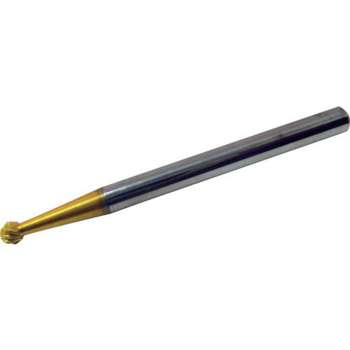 特長：チタン（Tin）コーティング処理により、表面硬度が高く・バー寿命が長く・切粉のハケが良くなります。独自開発の刃形状により、高速回転使用時にバーが不用意に被切削物に喰いこんでしまうことがないため、滑らかに加工でき能力アップに貢献します。...