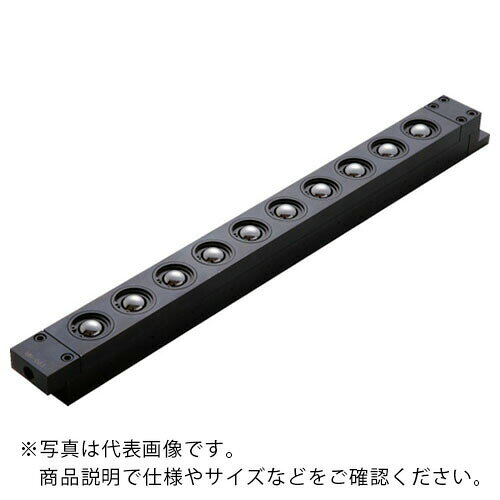 特長：T溝挿入型と比べて負荷能力が高いため、金型セット時の位置決め用として大型機械での使用に適しています。エアー式なので大がかりな配管工事も不要です。同シリーズで連結可能です。AFU5050Wシリーズはボール個数1〜18個までありますので環...