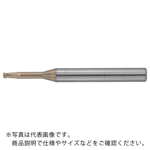 特長：高性能・高品位な加工に効果を発揮するロングネックラジアス形状です。生材〜高硬度材の切削が可能です。乾式、湿式のどちらの加工でも安定した加工が可能です。耐酸化性を改善した新HMコーティングを採用しています。外径交差：0/-0.015（D...