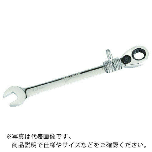 特長：高所作業シリーズです。対象物を面で捉え、大きなトルクをかけることができます。リンクが動くため、作業の妨げになりません。ランヤード用リング付です。工具が落下する際にランヤードにかかる力は工具自体の重量よりもはるかに大きくなるため、可搬重...