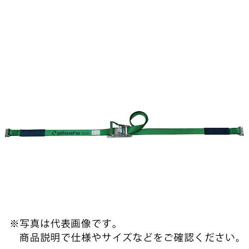 特長：ラチェット式により簡単な操作で確実な荷締め作業ができるベルトです。Tワンピース仕様により、トラックレールへの負担を軽減します。用途：トラック輸送時の荷崩れ防止。仕様：最大使用荷重(t)：0.5ベルト長さ(m)巻取側：3ベルト長さ(m)...