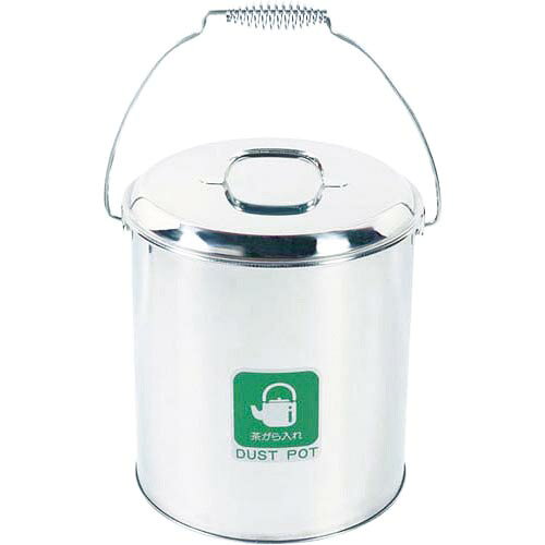 特長：水気を含む茶殻や吸殻用のダストポットです。用途：オフィスや病院などの給湯室に。仕様：間口(mm)：285奥行(mm)：285高さ(mm)：345容量(L)：15タイプ：内容器付内容器(mm)：φ254×244材質／仕上：ステンレス(S...