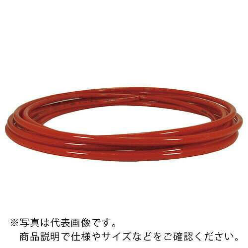 特長：耐油・耐水性に優れています。柔軟性に優れており、曲げ半径が小さく取れます。優れた外径精度、真円度を持っています。サイズ、カラーバリエーションが豊富です。1m間隔でカットマークと残量が表示され裁断作業、在庫管理に便利です。用途：各種エア...