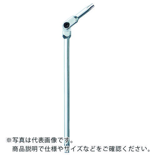 特長：角度を90度に固定せず、最大180度の角度で使用できるため、障害物のある場所で力を発揮します。表面処理には特殊なマットクロム仕上を採用しており、腐食を防ぎます。仕様：刃先：T15首下寸法(mm)：23全長(mm)：108最大締付トルク...