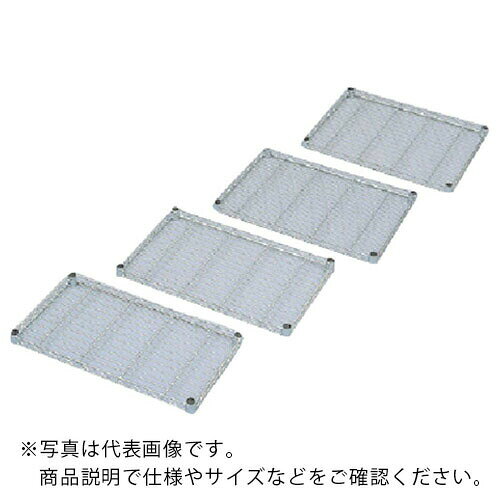 特長：メタルミニ専用の棚板です。棚を増やしたり、お好きなサイズでオリジナルのラックを作るのに最適です。棚板固定部品4組付です。仕様：間口(mm)：550奥行(mm)：450高さ(mm)：33均等積載量(kg/段)：75適合：メタルラック19...