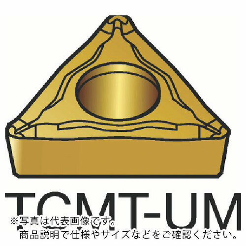 特長：優れた耐摩耗性と良好な切刃じん性です。用途：一般旋削鋼加工用。仕上げおよび中仕上げ加工用。仕様：適合被削材：PMKチップ形状：三角形刃長(mm)：8.97厚さ(mm)：2.38125コーナ半径(mm)：0.3969チップ逃げ角(°)：...