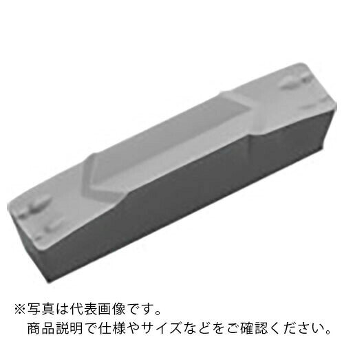 特長：外径溝入れ・突っ切り加工用チップです。用途：外径溝入れ・突っ切り加工用。仕様：適合ホルダ：KGMR/L-2/-3型/KGMMR/L-3型/KGMSR/L-3型溝幅(mm)：3.0±0.05被膜構成：TiCN呈色：灰赤色MWブレーカ：切...