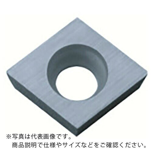 特長：硬度、靭性が高く、鋳鉄加工時の耐摩耗性に優れています。用途：旋削加工用。被削材：鋳鉄、非鉄金属、非金属。仕様：チップ形状：ひし形80°厚さS(mm)：2.38厚さ(mm)：2.38ブレーカなし：鋳鉄向ノンコート呈色：輝灰色G級材質／仕...