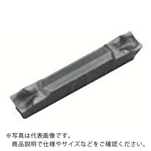 特長：KGMホルダ用突っ切り加工用チップです。用途：突っ切り加工用。仕様：適合ホルダ：KGMR/L-1.5/-2型刃幅(mm)：2.0±0.05被膜構成：TiAlN呈色：灰紫色TMRブレーカ：高送りリード角付き材質／仕上：PVDコーティング