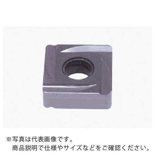 特長：乾式の仕上げ加工で優れた耐摩耗性を実現します。用途：被削材：鋼。仕様：適合被削材：鋼チップ形状：正方形厚さ(mm)：厚さ(mm):4.76切れ刃長さ(mm)：12.7内接円(mm)：12.7穴径(mm)：5.16コーナR(mm)：コー...