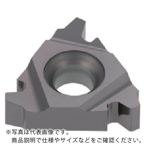 特長：外径用29°台形ねじ(ACME)インサートです。用途：ねじ切り加工用。仕様：適合被削材：鋼、ステンレス鋼、鋳鉄、難削材ねじ切りインサートサイズ:16山数:12.0勝手:R内接円径(mm):9.525X方向刃形位置(mm):1.60Y方...