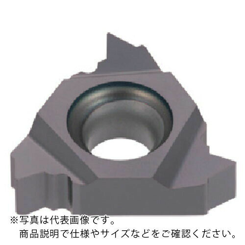 特長：内径用NPTねじインサートです。用途：ねじ切り加工用。仕様：適合被削材：鋼、ステンレス鋼、鋳鉄、難削材山数：8勝手：右インサートサイズ(mm)：16表面処理：PVDコーティングさらい刃付3コーナー仕様ねじ切り用インサート汎用PVDコー...
