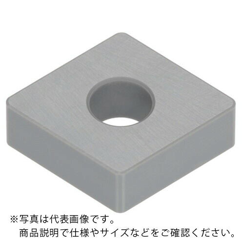 特長：鋳鉄の高速加工に最適です。用途：被削材：鋳鉄。仕様：適合被削材：鋳鉄チップ形状：ひし形80°切刃長L(mm)：12.9厚さS(mm)：4.76コーナ半径RE(mm)：0.8切れ刃長さ(mm)：12.9内接円(mm)：12.7穴径(mm...