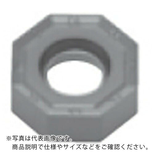 特長：両面仕様16コーナタイプ八角形インサートです。用途：フライス加工用。仕様：適合被削材：鋼、ステンレス鋼フライス用インサート鋼用PVDコーティング材種材質／仕上：PVDコーティング