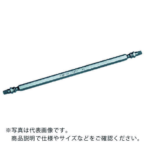 特長：ビスの締めつけに大変便利です。小さな四角ビスもしっかりとキャッチするマグネット付です。用途：ALC床、ボード固定用ビス、細かい金具用ビス（四角穴タイプ）の締めつけに。仕様：刃先：SQ3全長(mm)：150シャンク径(mm)：6.35先...