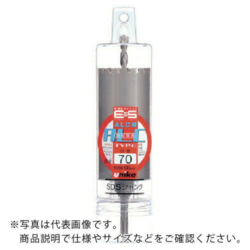 特長：空調ダクト配管工事に適しています。切削性、耐久性そのままに低価格を実現しています。難削材のALC板専用に設計しています。補強筋に噛み込まない刃先形状です。用途：空調ダクト配管工事に。仕様：刃径(mm)：35有効長(mm)：150刃厚(...