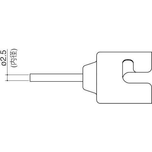 特長：工具なしで簡単脱着が可能です。用途：SMDリワーク仕様：内径(mm)：Φ2.5品名：ノズル適合ステーション機器：FR-810、FR-810B、FR-811　●代表画像について 商品によっては、代表画像を使用している場合がございます。 ...