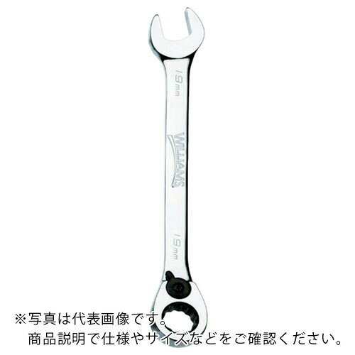 特長：切替レバーで簡単に回転方向を切り替えられます。デュアルパウル設計で細かいギアと高い耐久性を同時に実現しています。面接触で確実にトルクを伝えます。クロームメッキ仕上げで錆や汚れから守ります。用途：技術者向け。メンテナンス業者。仕様：対辺...