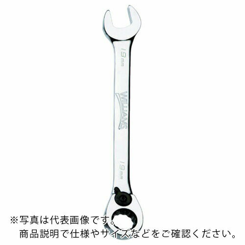 特長：切替レバーで簡単に回転方向を切り替えられます。デュアルパウル設計で細かいギアと高い耐久性を同時に実現しています。面接触で確実にトルクを伝えます。クロームメッキ仕上げで錆や汚れから守ります。用途：技術者向け。メンテナンス業者。仕様：対辺...