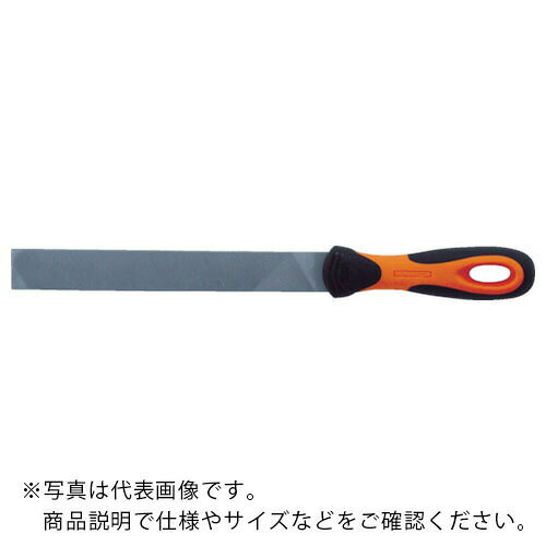 特長：エッジと面が平行です。複目、エッジの片方は目なし、片方は単目です。平面、鋭い角、肩のほかバリ取りなどに使用することができ、重量物の先鋭化にも有効です。削りカスをすばやく排除します。高合金工具鋼には複目ヤスリを使用してください。エルゴハ...