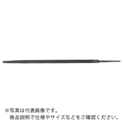 特長：面は先端に向かって細くなっています。複目です。溝、四角形の穴、内角、切削面の仕上げなどに適しています。仕様：仕上がりタイプ：中目形状：角全長(mm)：320刃長(mm)：250刃幅(mm)：10.0刃厚(mm)：10.0適合ヤスリ柄コ...