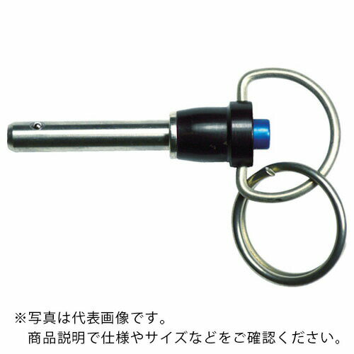 特長：ハンドルがリング状となっているシングルアクティブロックピンです。用途：航空・宇宙機器などに。航空産業向け。仕様：適合板厚(インチ)：0.3バッククリアランス(インチ)：0.260せん断強度(lBs)：5150引き抜き強度(lBs)：2...