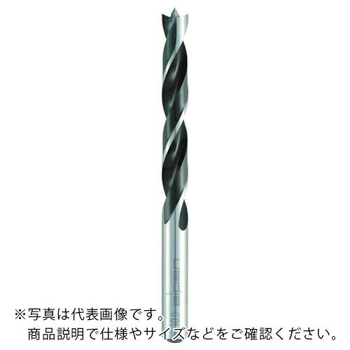 特長：耐熱温度は250度までの、木材用ドリルです。やわらかい木材から硬い木材まで穴あけ作業が可能です。用途：被削材:木材。仕様：刃径(mm)：11溝長(mm)：94全長(mm)：142シャンク形状：丸軸シャンク径(mm)：9.5適合機種：電...