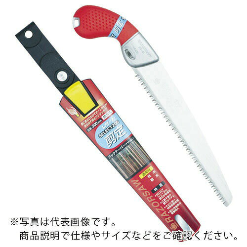 特長：生木全般（林業・造園・土木・果樹園）に使用できます。アサリが無いので鏡面仕上げのような切口です。用途：生木の剪定。仕様：刃長(mm)：300全長(mm)：450刃ピッチ(mm)：4適合替刃：S175切断能力(mm)：300刃幅(mm)...