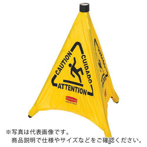 特長：視認性の高いカラーで歩行者の注意を喚起する安全サインです。コンパクトに収納可能なケース付きです。ケースから取り出すと自動的に展開します。ANSI(米国規格協会)とOSHA(米国労働安全衛生法)に準拠したカラーとイラストです。仕様：間口...