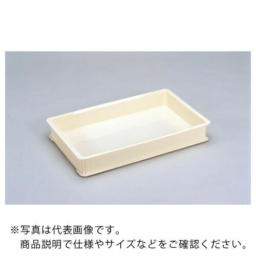 特長：水に強く、軽くて丈夫です。水に強く、軽くて丈夫です。約7升用途：コンテナ容器仕様：容量(L)：10.6色：クリーム外形寸法(mm)間口：540外形寸法(mm)奥行：335外形寸法(mm)高さ：75有効内寸(mm)間口：500有効内寸(...