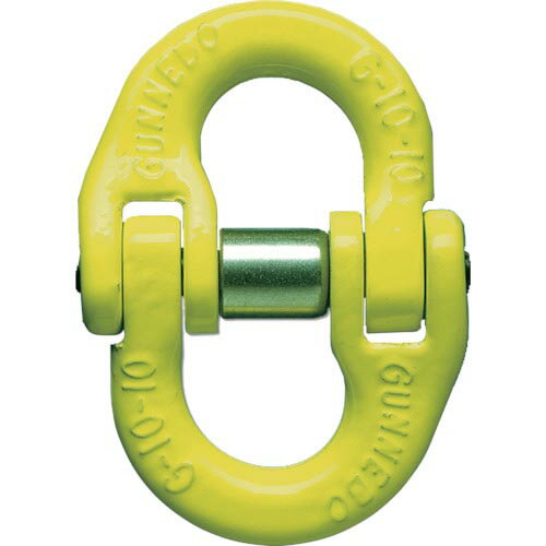 特長：チェーンとマスターリンク・フックなどを接続する金具です。カラーにヘリカルスプリングを採用しています。止め金具は内蔵のヘリカルスプリングによってはハンマー1本で簡単に脱着でき、繰り返し使用しても確実にピンをロックします。用途：チェーンと...