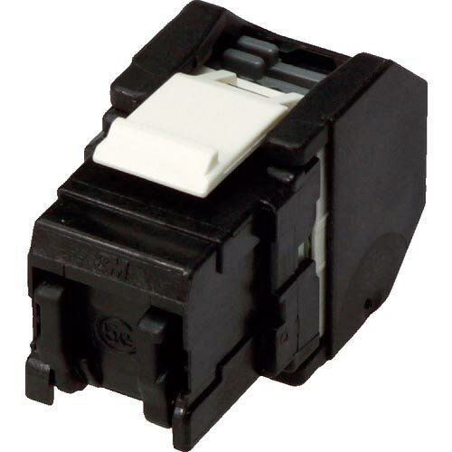 特長：専用工具が不要のツールレスタイプです。簡単に再施工が可能です。（約10回程度）自動開閉防じん扉が本体についています。用途：LAN配線仕様：色：ブラックカテゴリ種類：カテゴリ5eカテゴリ5eに対応材質／仕上：ポリブチレンテレフタレート（...