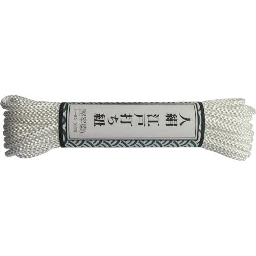 特長：色落ちを抑制する堅牢染めです。用途：和風装飾・手芸・ホビー材として。仕様：色：白標準幅(mm)：3長さ(m)：5.5線径(mm)：3パッケージサイズ幅(mm)：50パッケージサイズ高さ(mm)：165パッケージサイズ奥行(mm)：15...