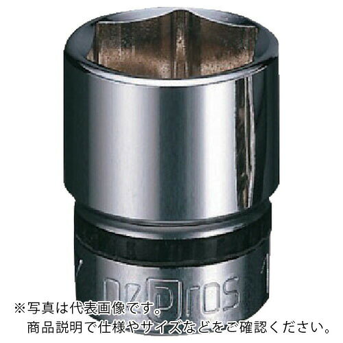 特長：接触面をより大きくすることで薄肉部への応力の集中を低減するNパワーフィット形状を採用、ボルト・ナットにやさしく、なめりを防ぎます。用途：ボルト・ナットの脱着。仕様：差込角(mm)：9.5対辺寸法(インチ)：3/8全長(mm)：22対辺...