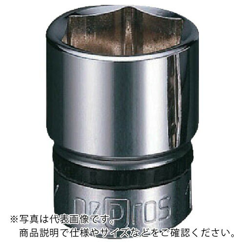 特長：接触面をより大きくすることで薄肉部への応力の集中を低減するNパワーフィット形状を採用、ボルト・ナットにやさしく、なめりを防ぎます。用途：ボルト・ナットの脱着。仕様：差込角(mm)：9.5対辺寸法(インチ)：5/8全長(mm)：26対辺...