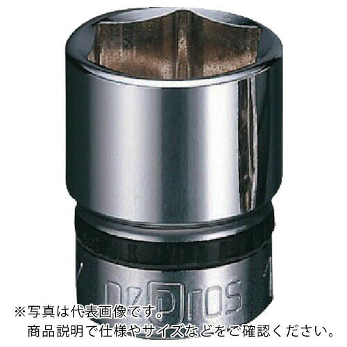 特長：接触面をより大きくすることで薄肉部への応力の集中を低減するNパワーフィット形状を採用、ボルト・ナットにやさしく、なめりを防ぎます。用途：ボルト・ナットの脱着。仕様：差込角(mm)：9.5対辺寸法(インチ)：7/16全長(mm)：23対...