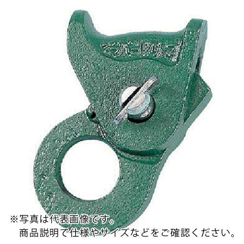 特長：ワイヤーの途中に連結箇所を設けることができます。ワイヤーロープの途中から引っ張りたい時に使用します。ワイヤーを牽引、固定します。引っ張る力に応じて、ワイヤーが締め付けられるので滑りません。小型軽量で操作が簡単です。用途：ワイヤーの牽引...